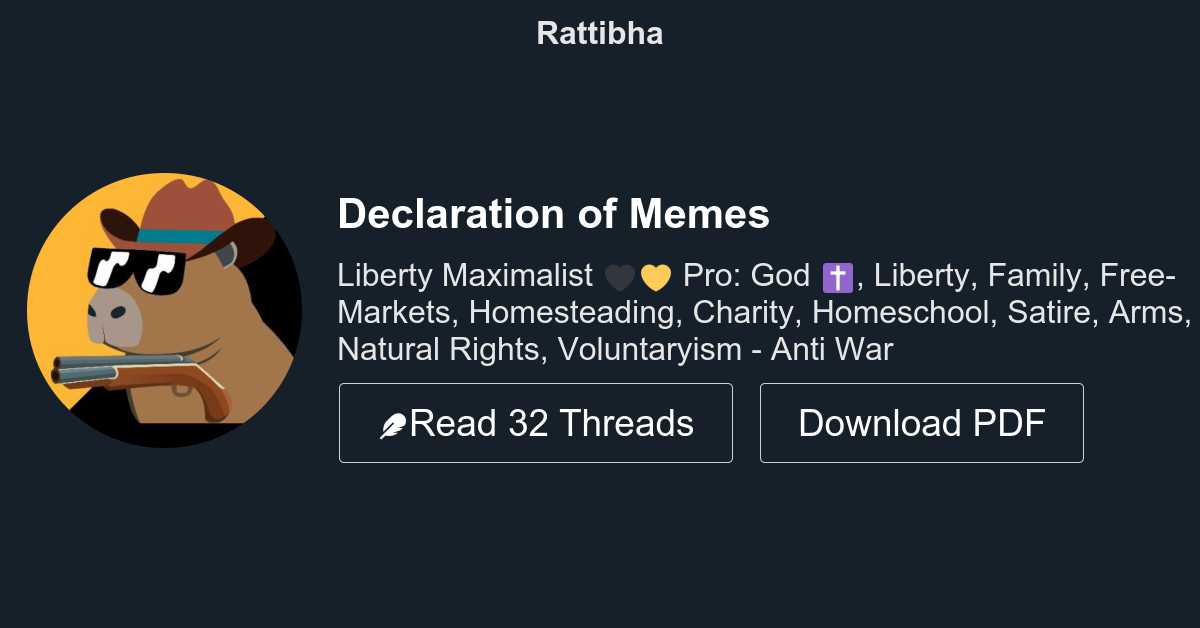 كاتب هذه السلسة: Declaration of Memes - رتبها