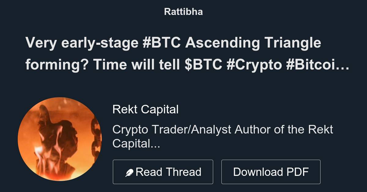 Very early-stage #BTC Ascending Triangle forming? Time will tell $BTC #Crypto #Bitcoin - المسلسل ...