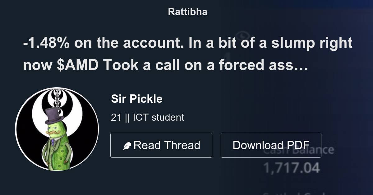 -1.48% on the account. In a bit of a slump right now - المسلسل من Sir ...