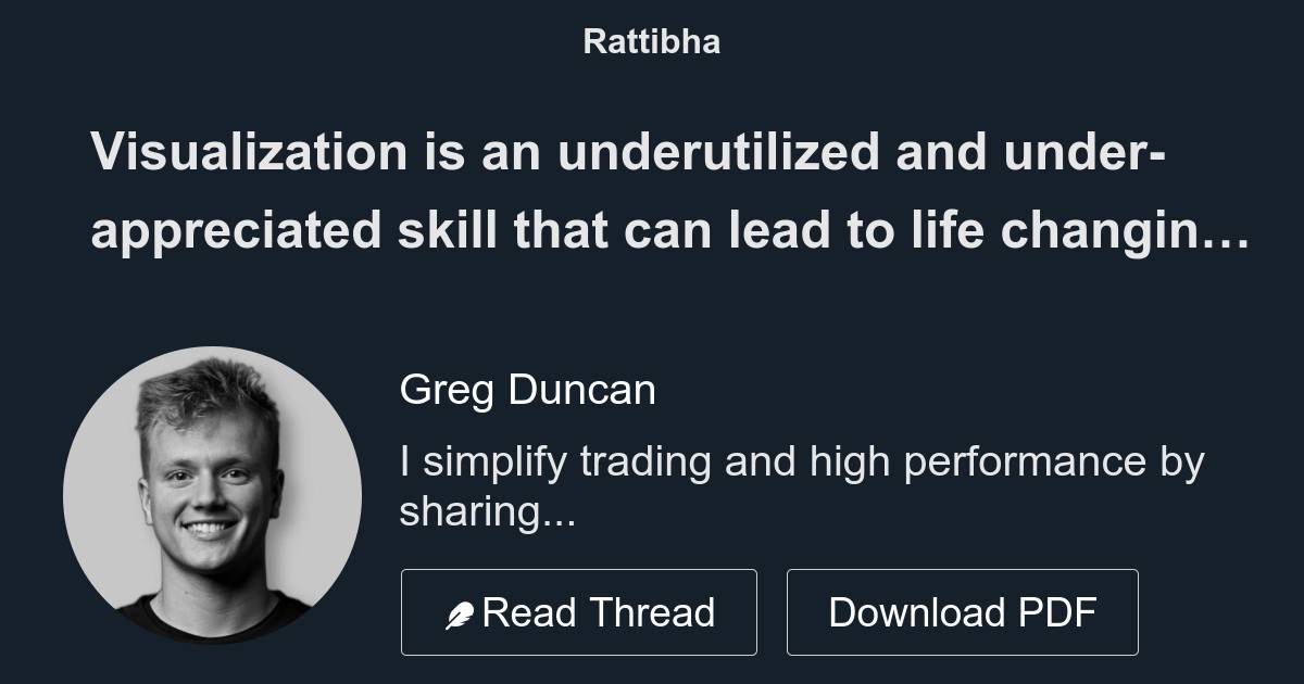 Visualization is an underutilized and under-appreciated skill that can ...