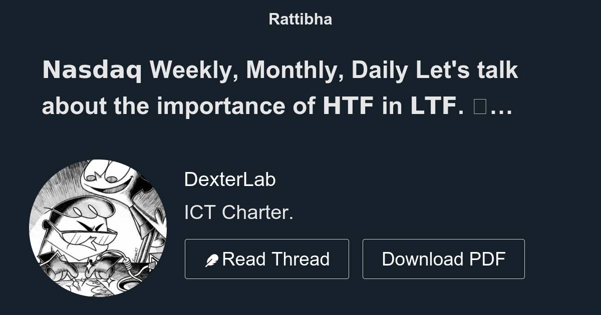 𝗡𝗮𝘀𝗱𝗮𝗾 Weekly, Monthly, Daily Let's talk about the importance of 𝗛𝗧𝗙 in ...