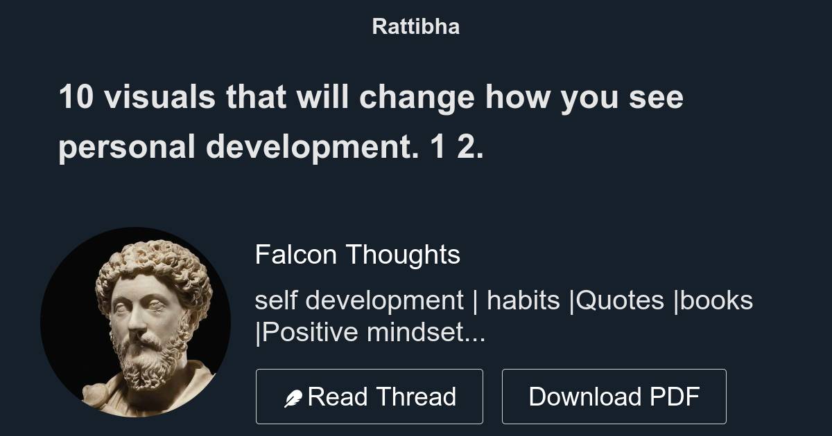 10 visuals that will change how you see personal development. 1 ...