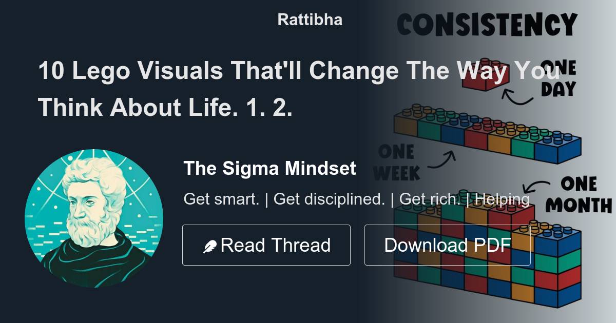 10 Lego Visuals That'll Change The Way You Think About Life. 1 ...