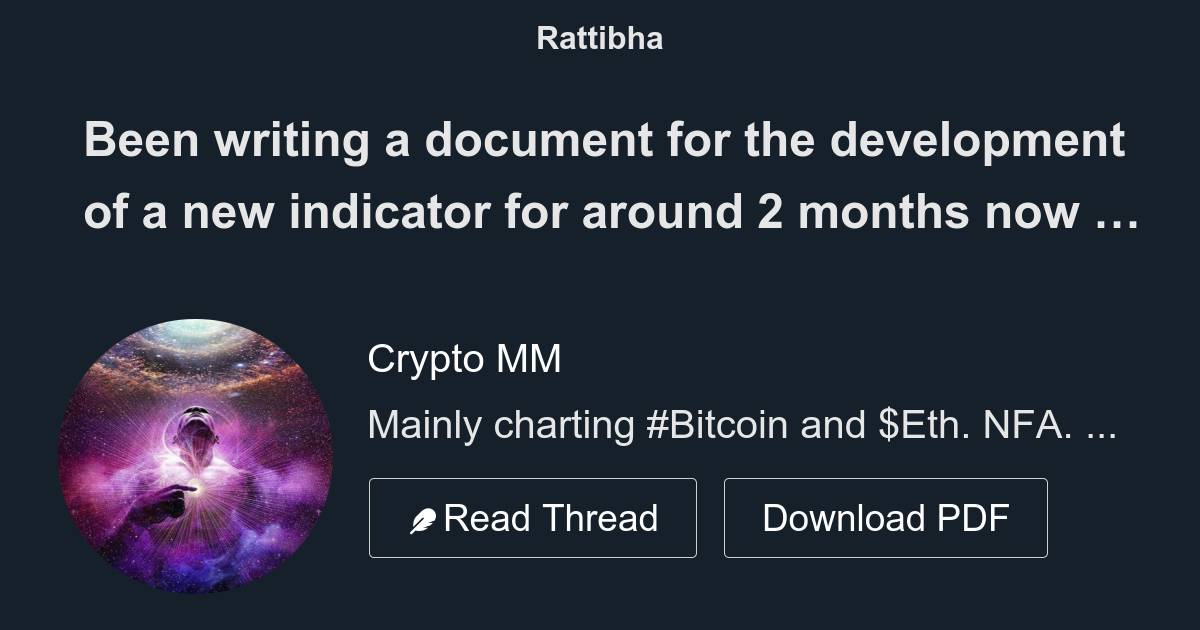 Been writing a document for the development of a new indicator for ...