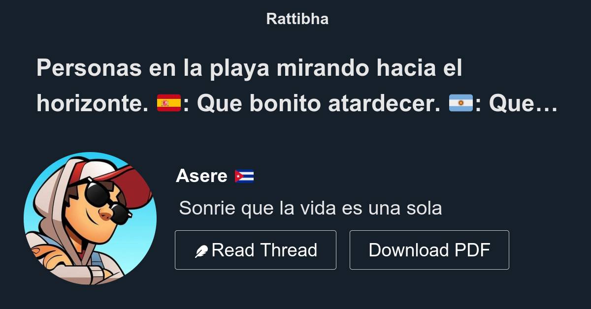 Personas en la playa mirando hacia el horizonte. 🇪🇸: Que bonito ...