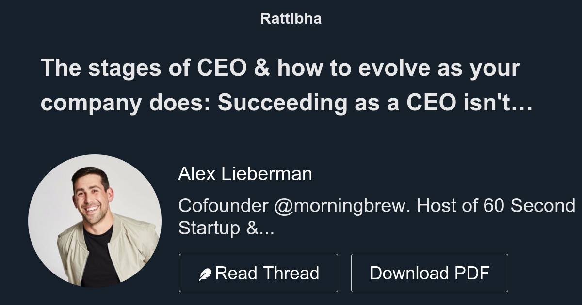 The stages of CEO & how to evolve as your company does: - المسلسل من ...