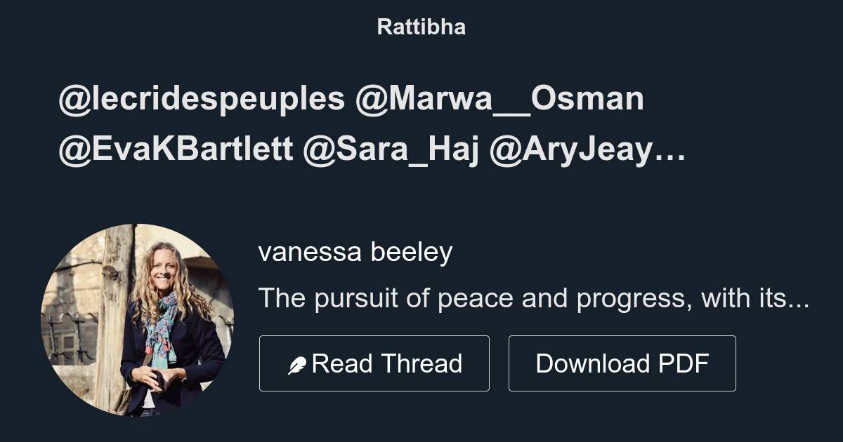 @lecridespeuples @Marwa__Osman @EvaKBartlett @Sara_Haj @AryJeay ...