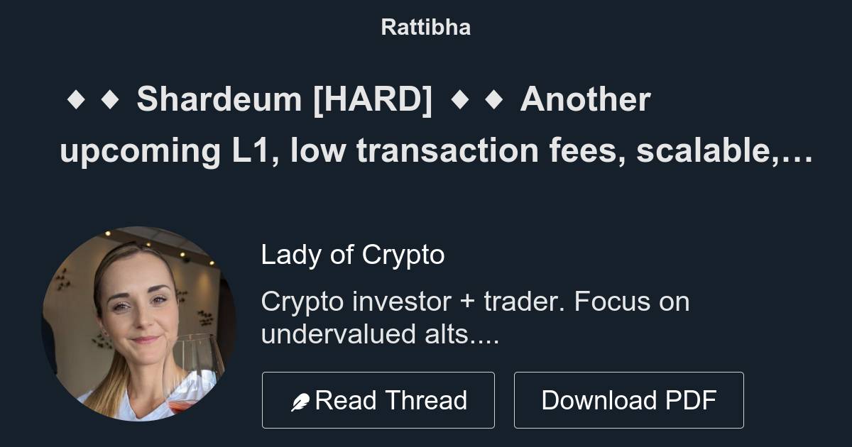 Shardeum [HARD] Another upcoming L1, low transaction fees, scalable ...