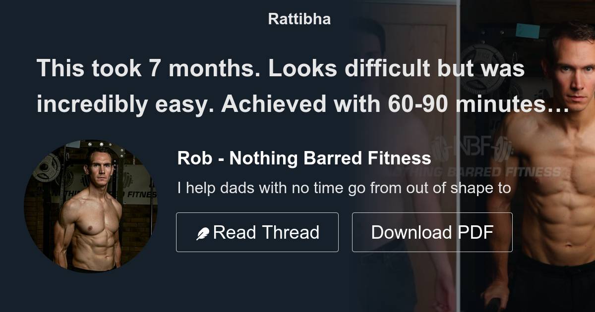 This took 7 months. Looks difficult but was incredibly easy. Achieved ...