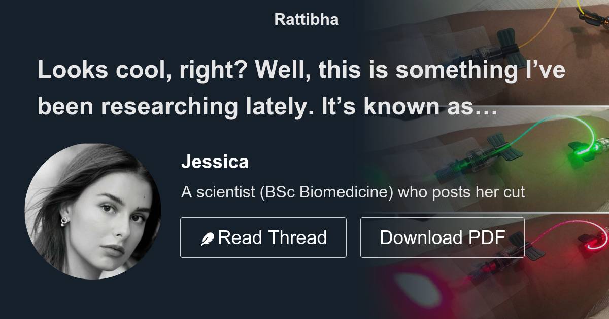 Looks cool, right? Well, this is something I’ve been researching lately. It’s known as ...