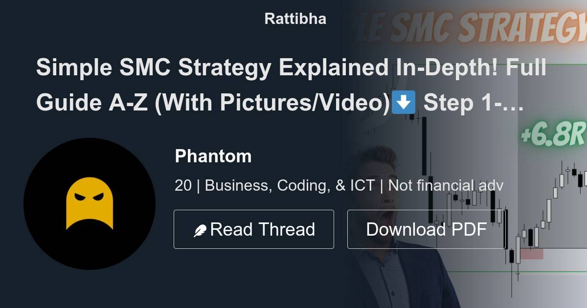Simple SMC Strategy Explained In-Depth! Full Guide A-Z (With Pictures ...
