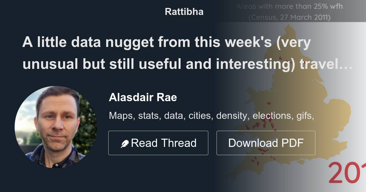 A little data nugget from this week's (very unusual but still useful and interesting) travel to ...