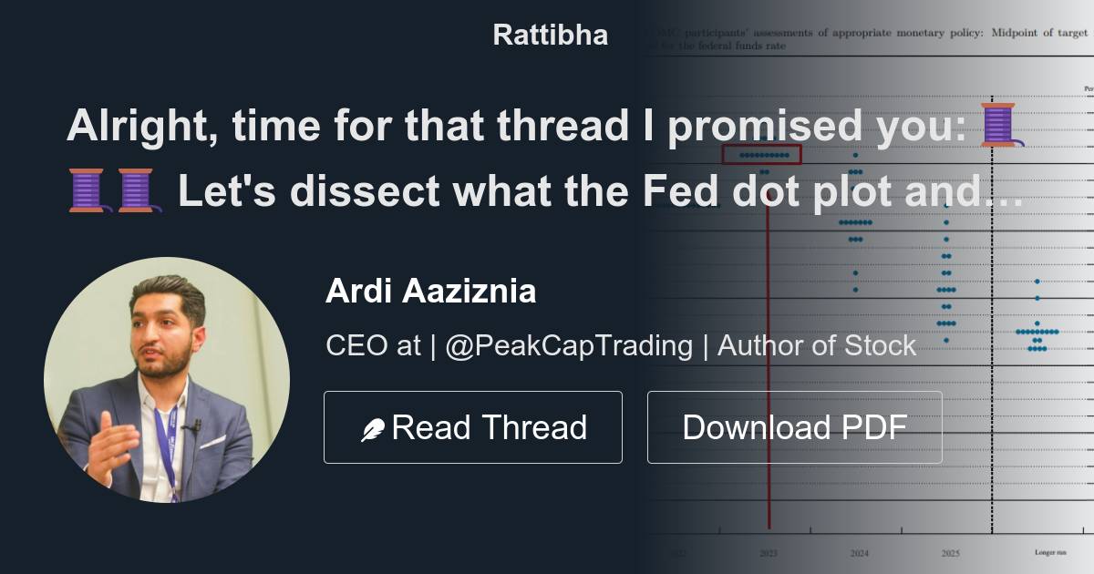 Alright, time for that thread I promised you: 🧵🧵🧵 Let's dissect what ...