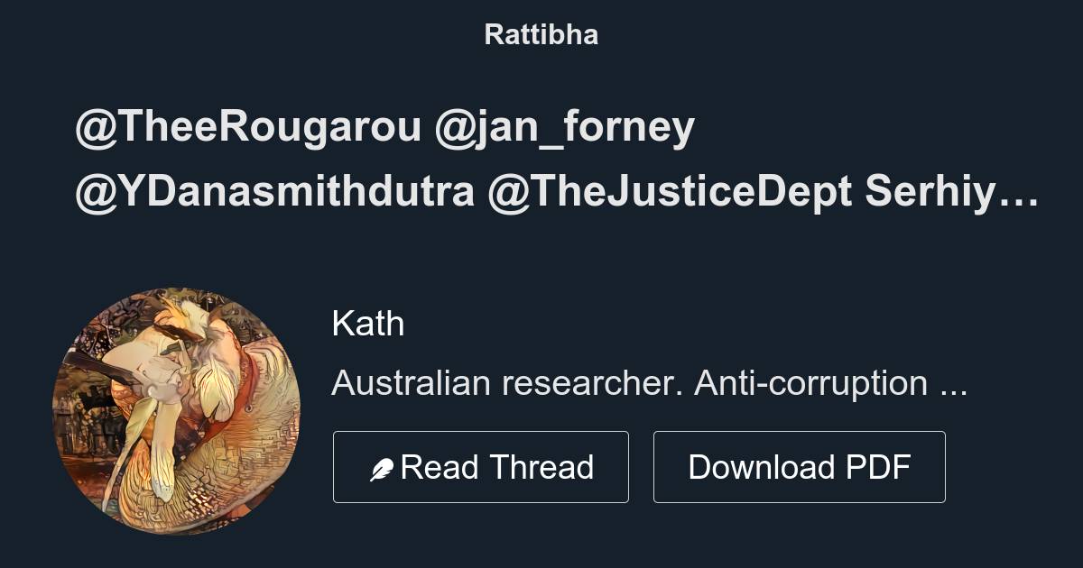 @TheeRougarou @jan_forney @YDanasmithdutra @TheJusticeDept Serhiy ...