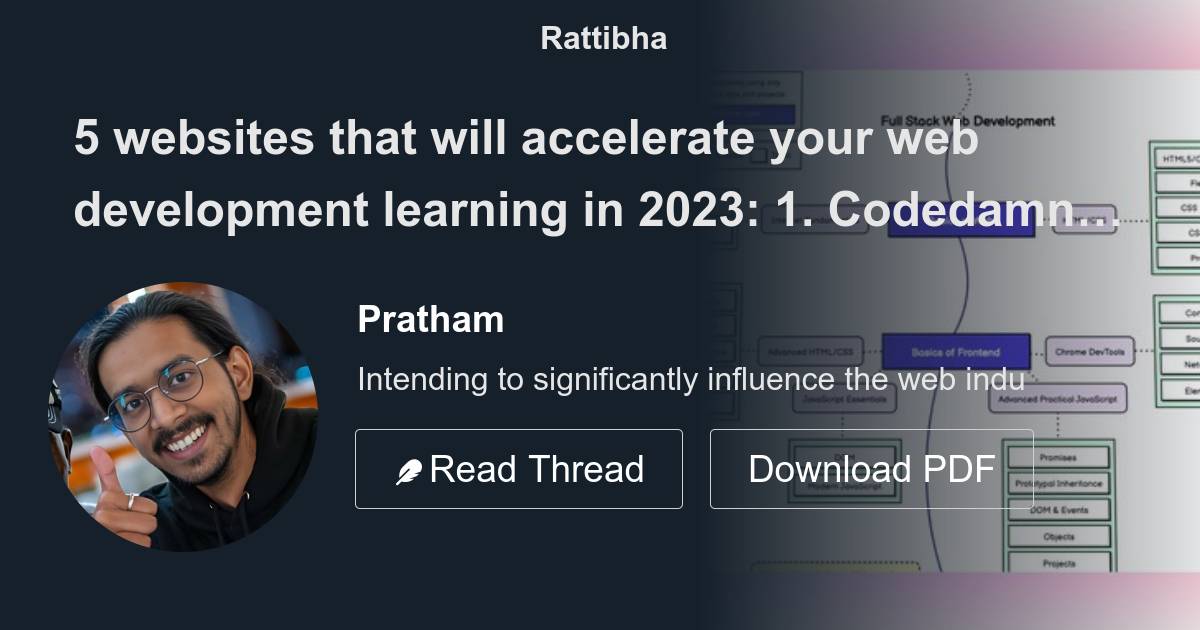 5 websites that will accelerate your web development learning in 2023 ...