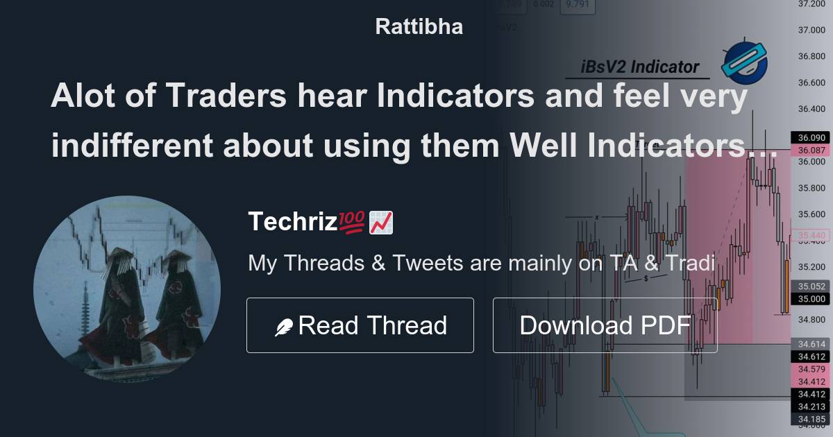 Alot of Traders hear Indicators and feel very indifferent about using ...