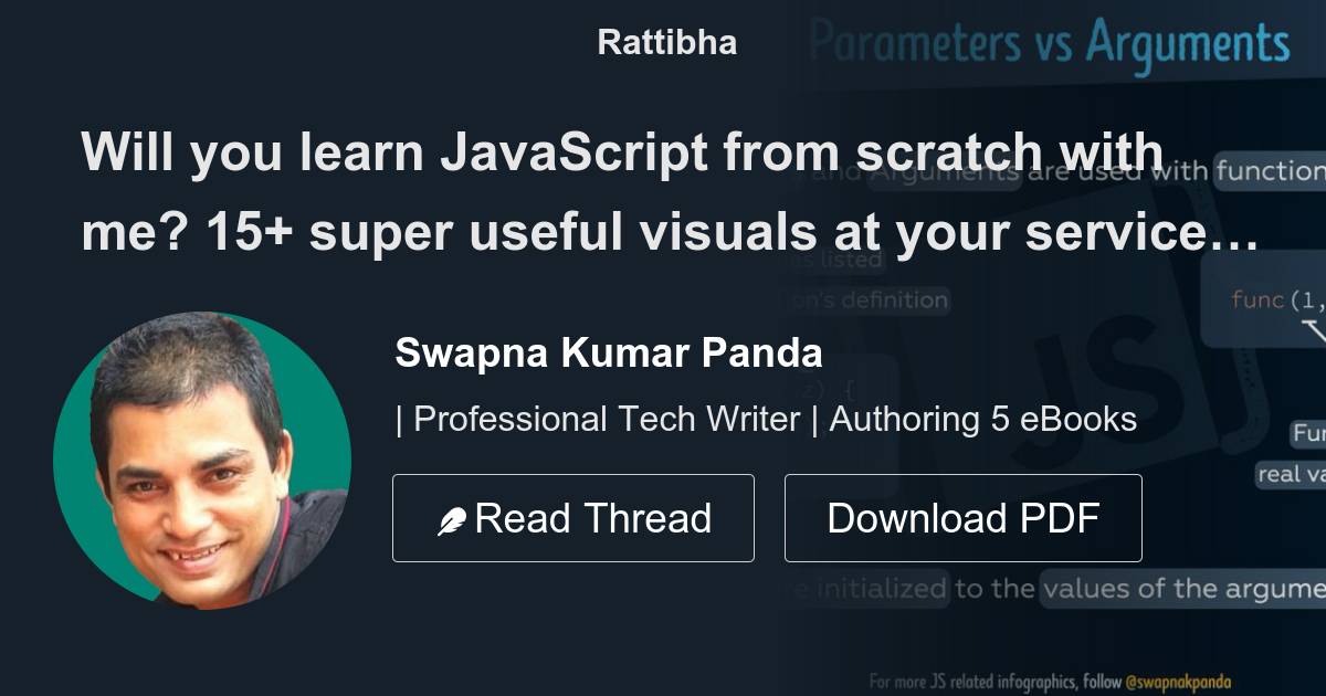 Will you learn JavaScript from scratch with me? 15+ super useful ...
