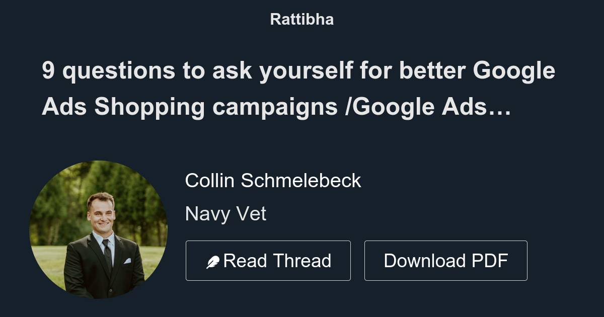 9 questions to ask yourself for better Google Ads Shopping campaigns ...