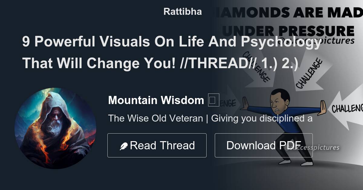 9 Powerful Visuals On Life And Psychology That Will Change You ...