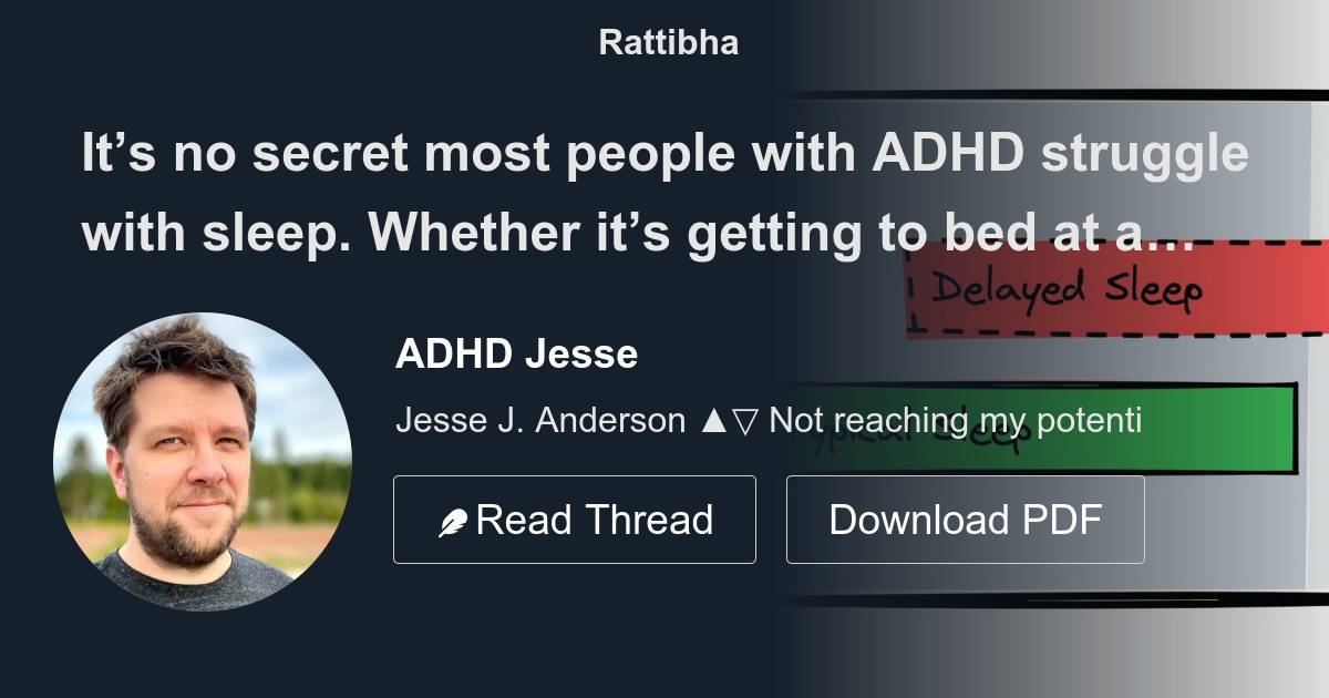 It’s no secret most people with ADHD struggle with sleep. Whether it’s ...