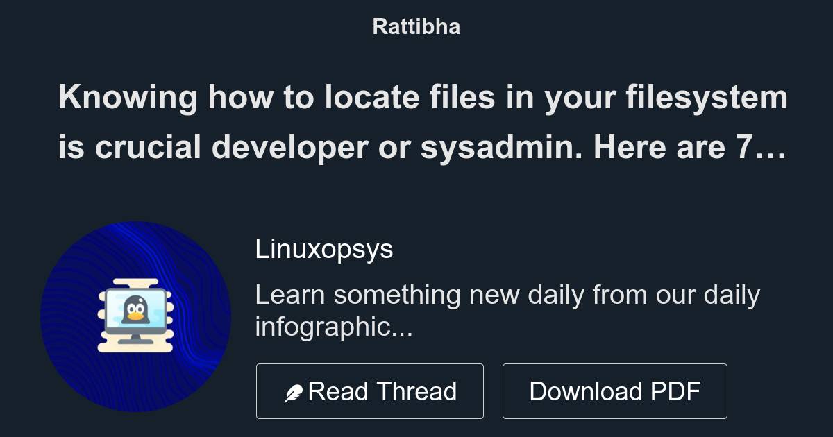 Knowing How To Locate Files In Your Filesystem Is Crucial Developer Or knowing-how-to-locate-files-in-your-filesystem-is-crucial-developer-or
