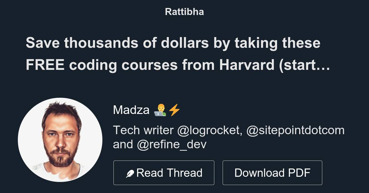 Save thousands of dollars by taking these FREE coding courses from ...