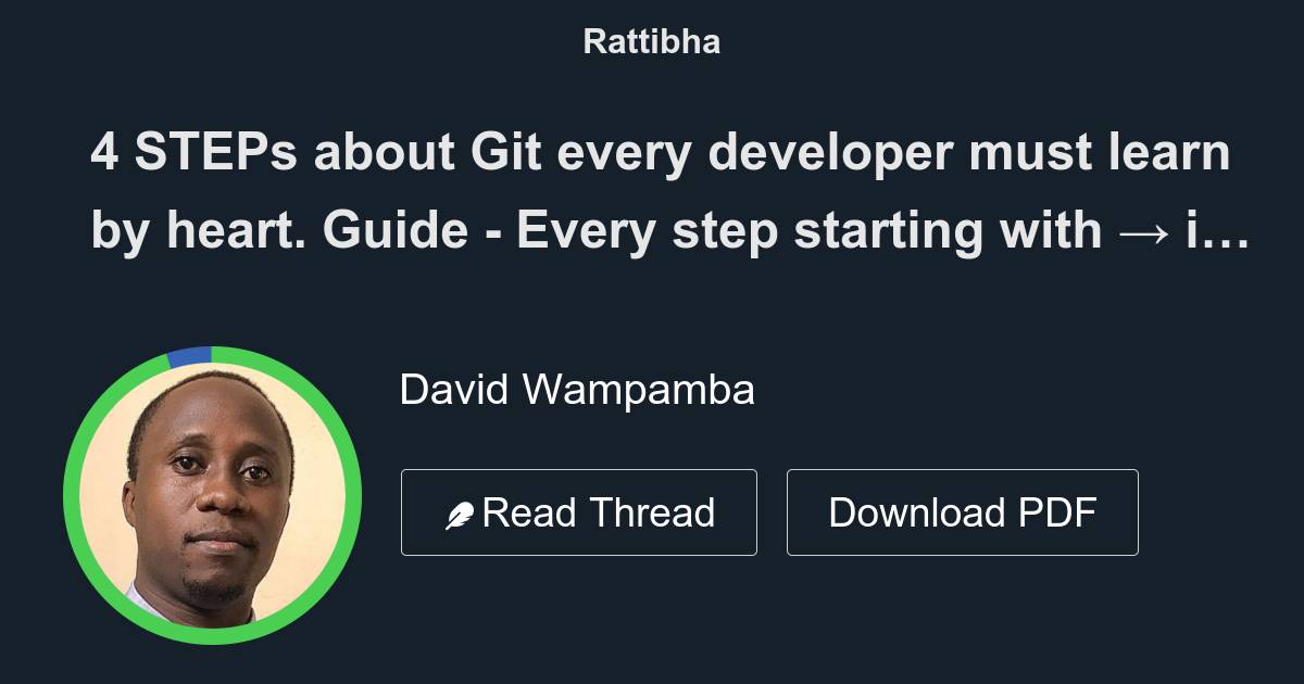 4 STEPs about Git every developer must learn by heart. Guide - Every ...