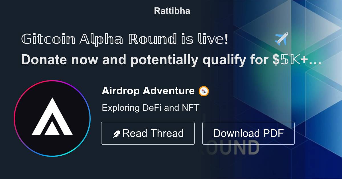 𝔾𝕚𝕥𝕔𝕠𝕚𝕟 𝔸𝕝𝕡𝕙𝕒 ℝ𝕠𝕦𝕟𝕕 𝕚𝕤 𝕝𝕚𝕧𝕖! Donate now and potentially qualify for $𝟝𝕂+ surprise airdrop! A-Z ...