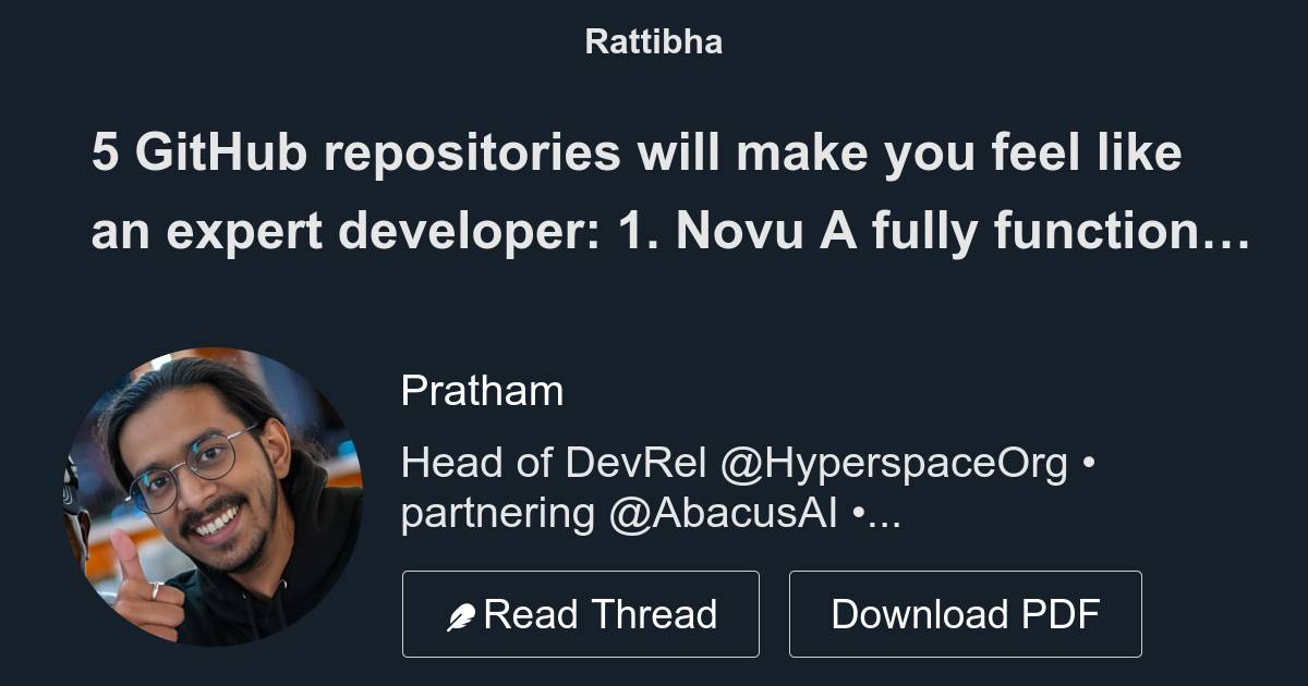 5 GitHub repositories will make you feel like an expert developer ...