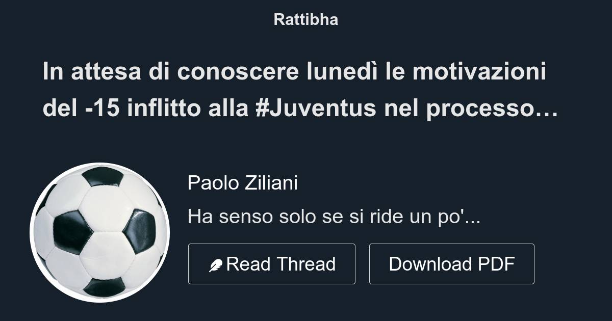 In Attesa Di Conoscere Lunedì Le Motivazioni Del 15 Inflitto Alla