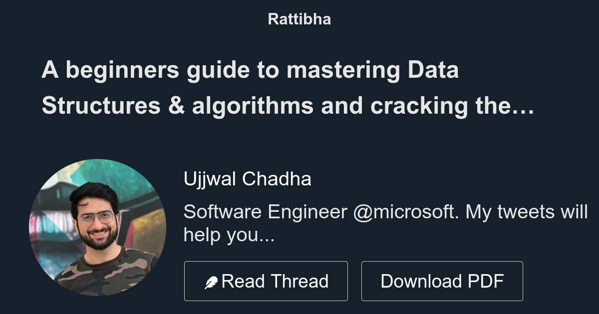 A Beginners Guide To Mastering Data Structures And Algorithms And 8282