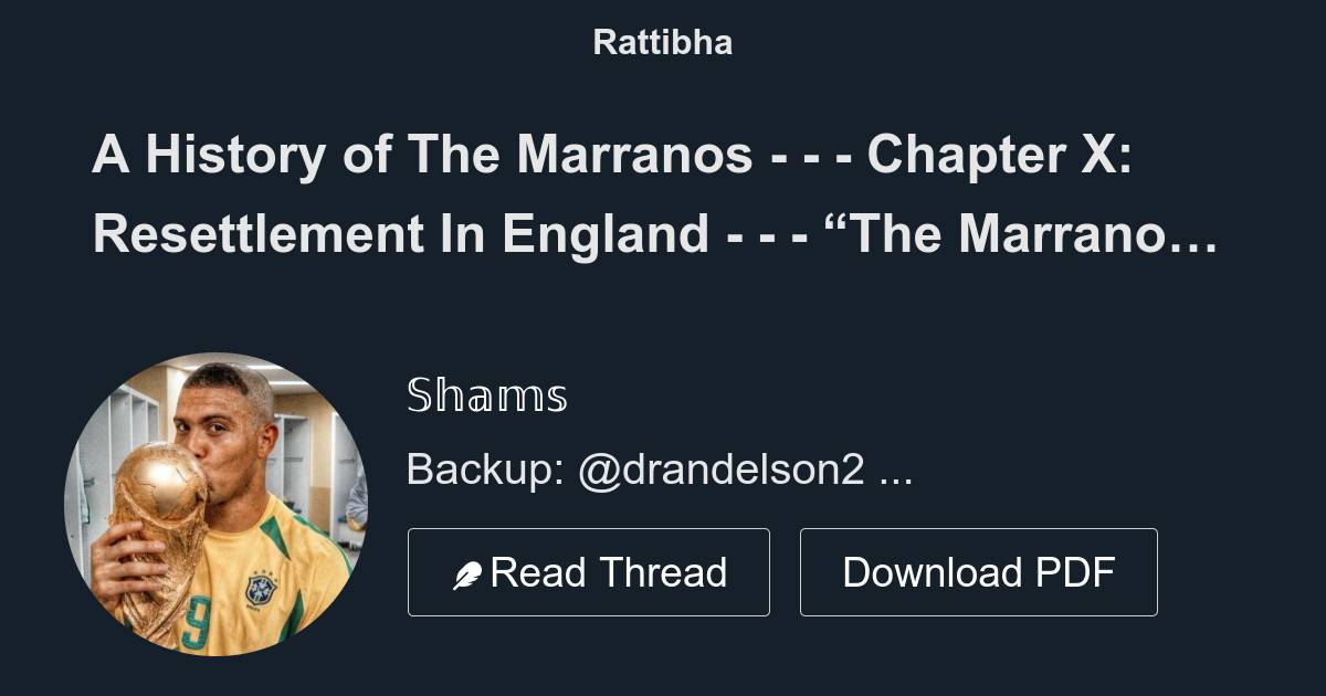 A History of The Marranos - - - - المسلسل من 𝕊𝕙𝕒𝕞𝕤 @drandelson - رتبها