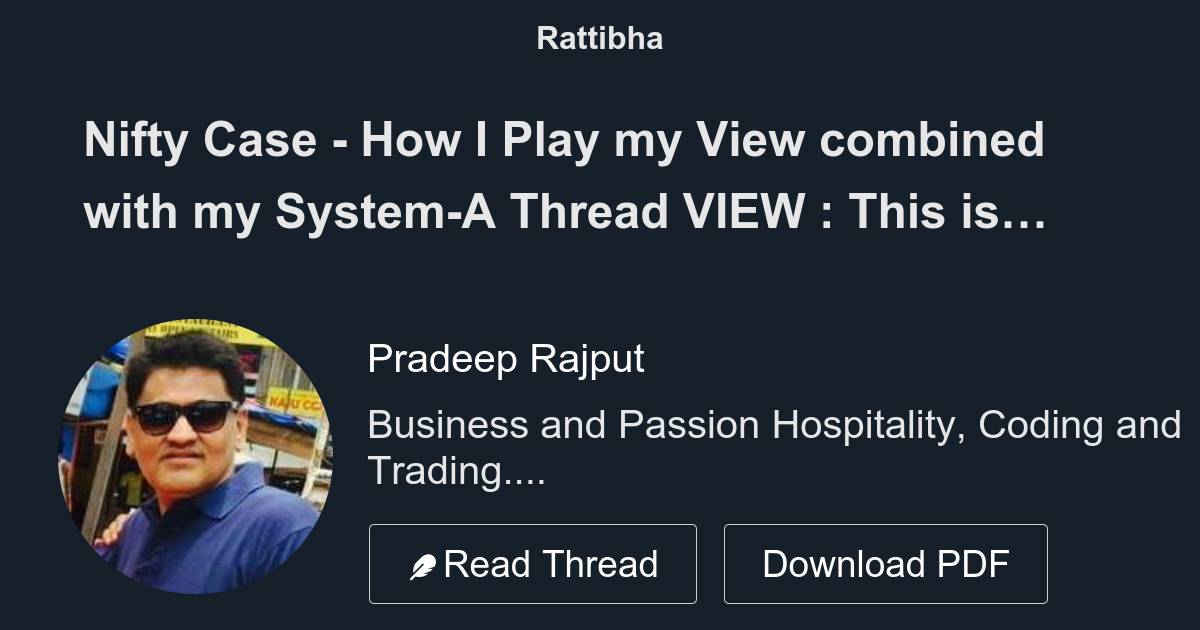 Nifty Case - How I Play my View combined with my System-A Thread VIEW ...