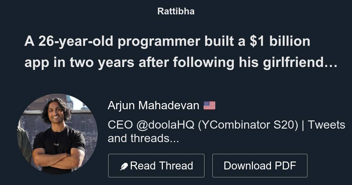 A 26-year-old programmer built a $1 billion app in two years after ...