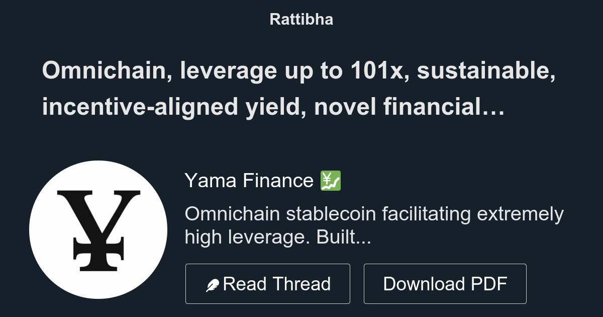 Omnichain, leverage up to 101x, sustainable, incentive-aligned yield ...