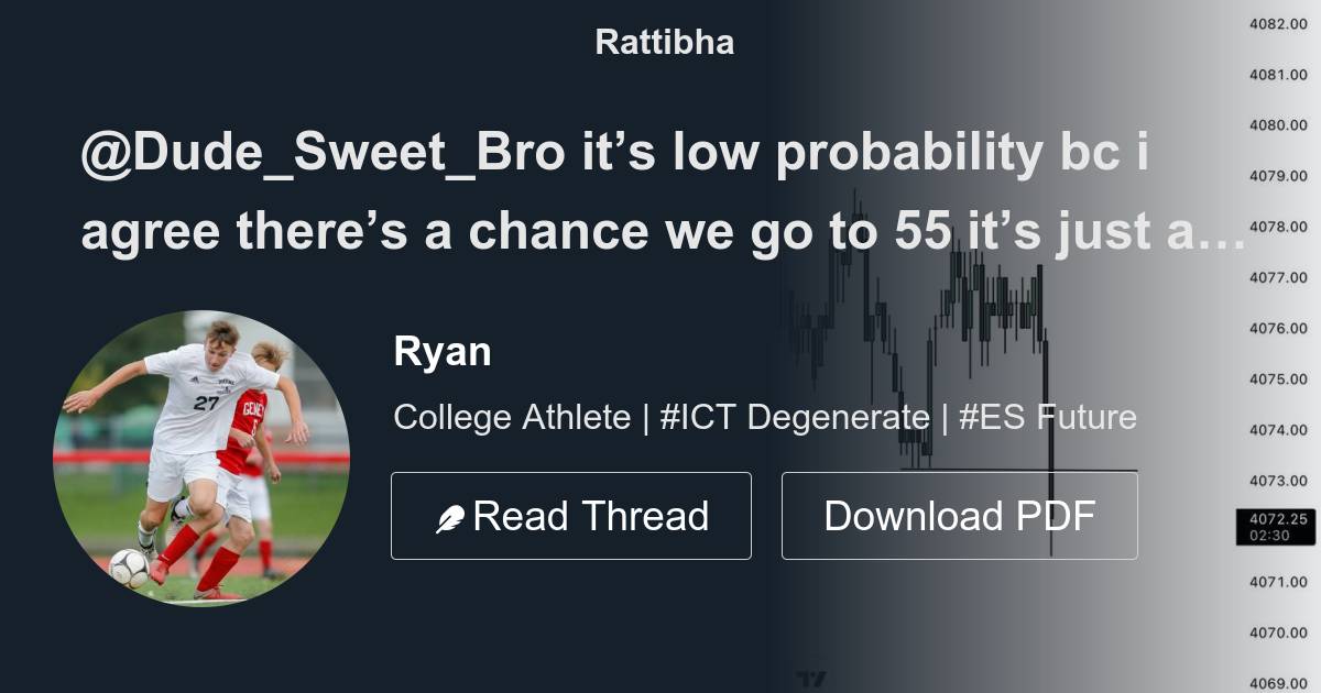 @Dude_Sweet_Bro it’s low probability bc i agree there’s a chance we go ...