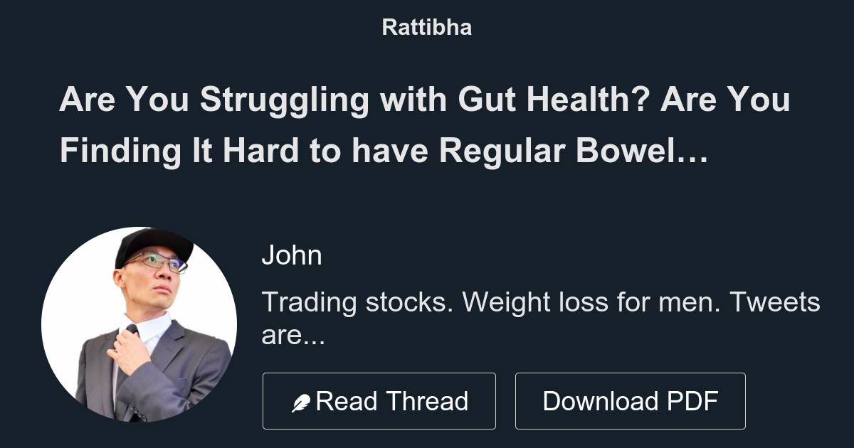 Are You Struggling with Gut Health? Are You Finding It Hard to have ...