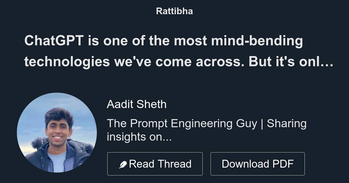 ChatGPT is one of the most mind-bending technologies we've come across. But it's only powerful ...