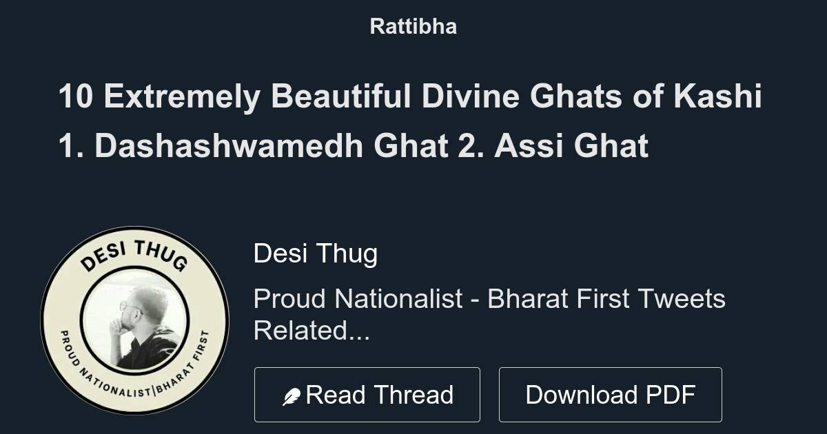 10 Extremely Beautiful Divine Ghats of Kashi 1. Dashashwamedh Ghat ...