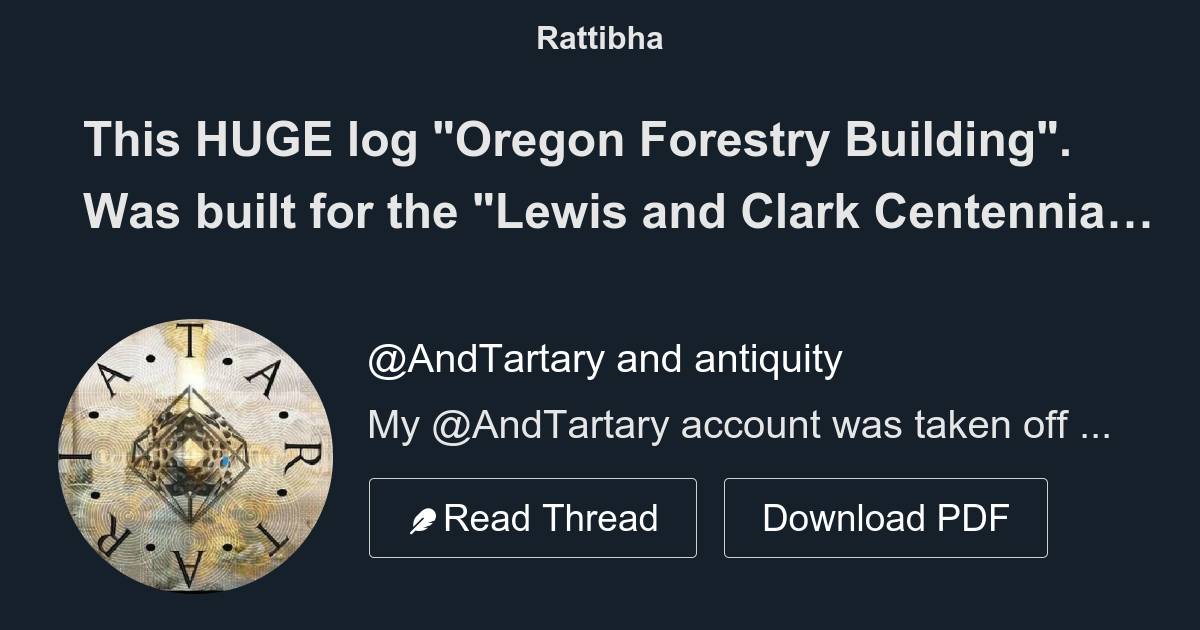 This HUGE log "Oregon Forestry Building". Was built for the "Lewis and ...