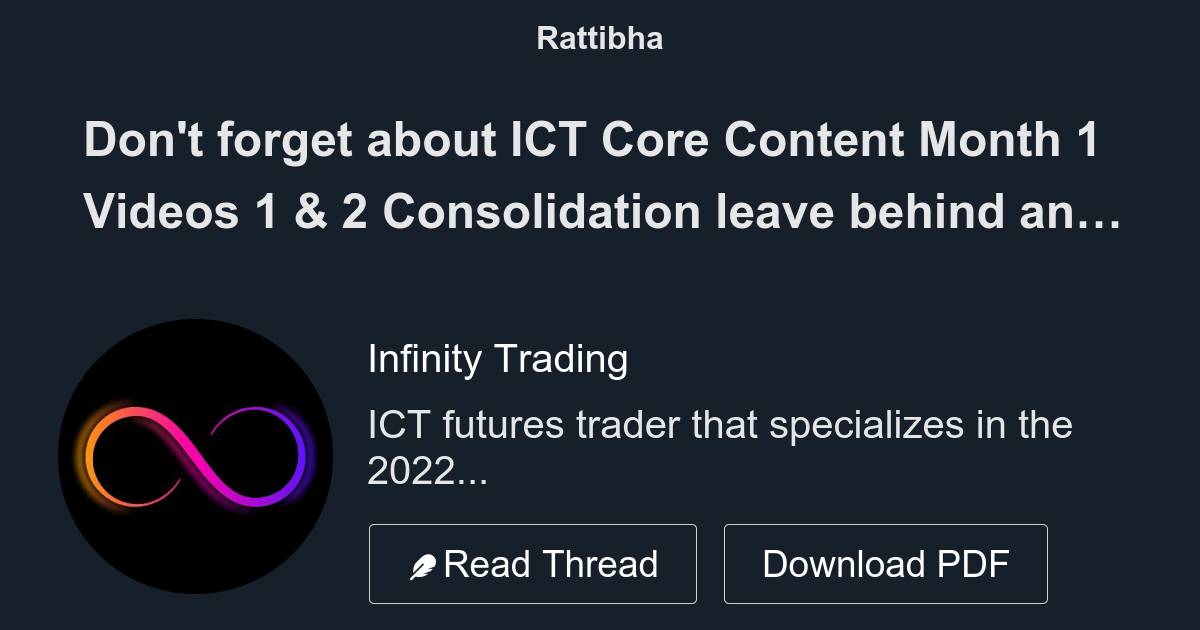 Don't forget about ICT Core Content Month 1 Videos 1 & 2 Consolidation ...