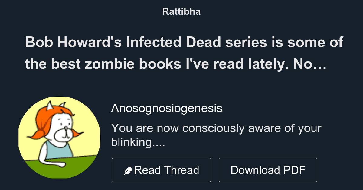 Bob Howard's Infected Dead series is some of the best zombie books I've ...