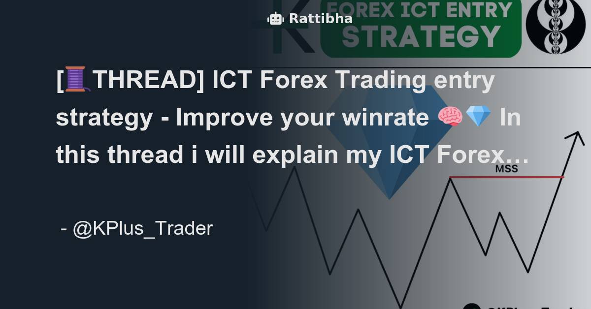 [🧵THREAD] ICT Forex Trading entry strategy - Improve your winrate 🧠💎 In ...