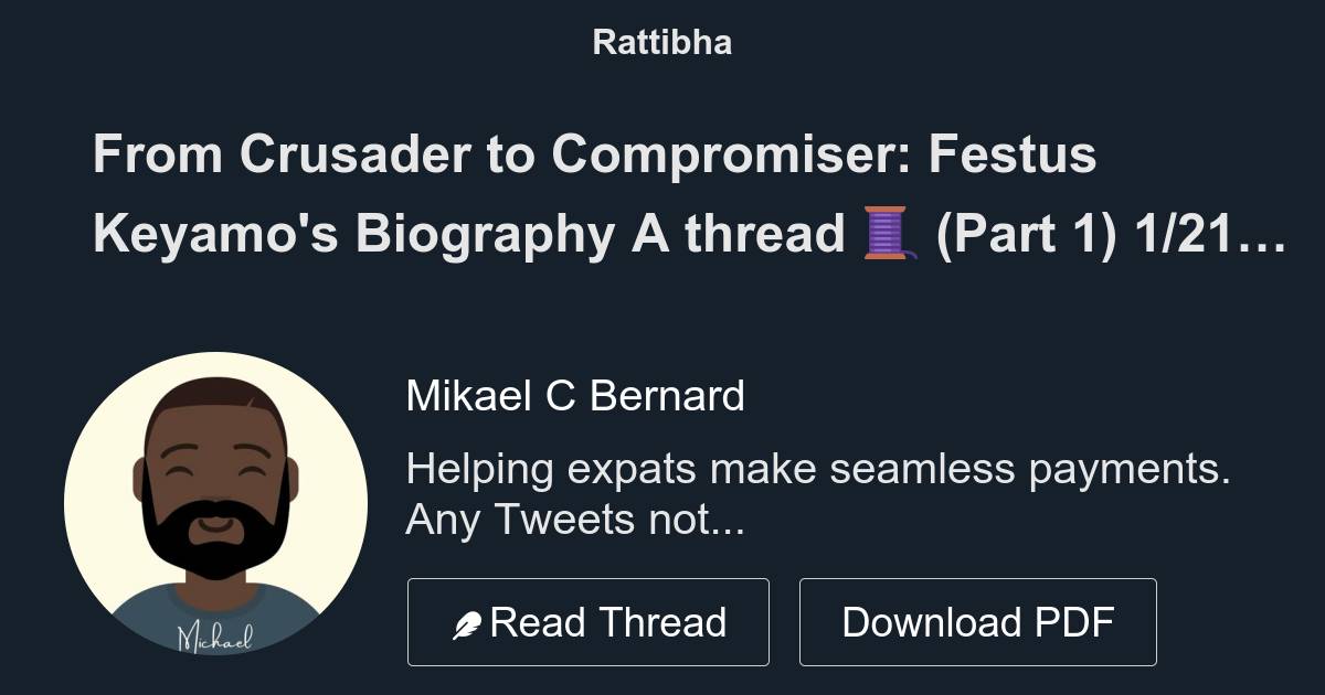 From Crusader to Compromiser: Festus Keyamo's Biography A thread 🧵 ...