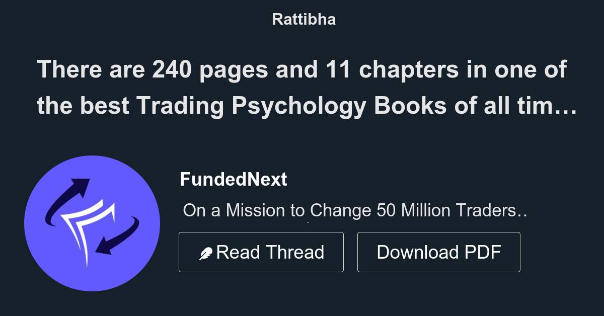 There are 240 pages and 11 chapters in one of the best Trading ...