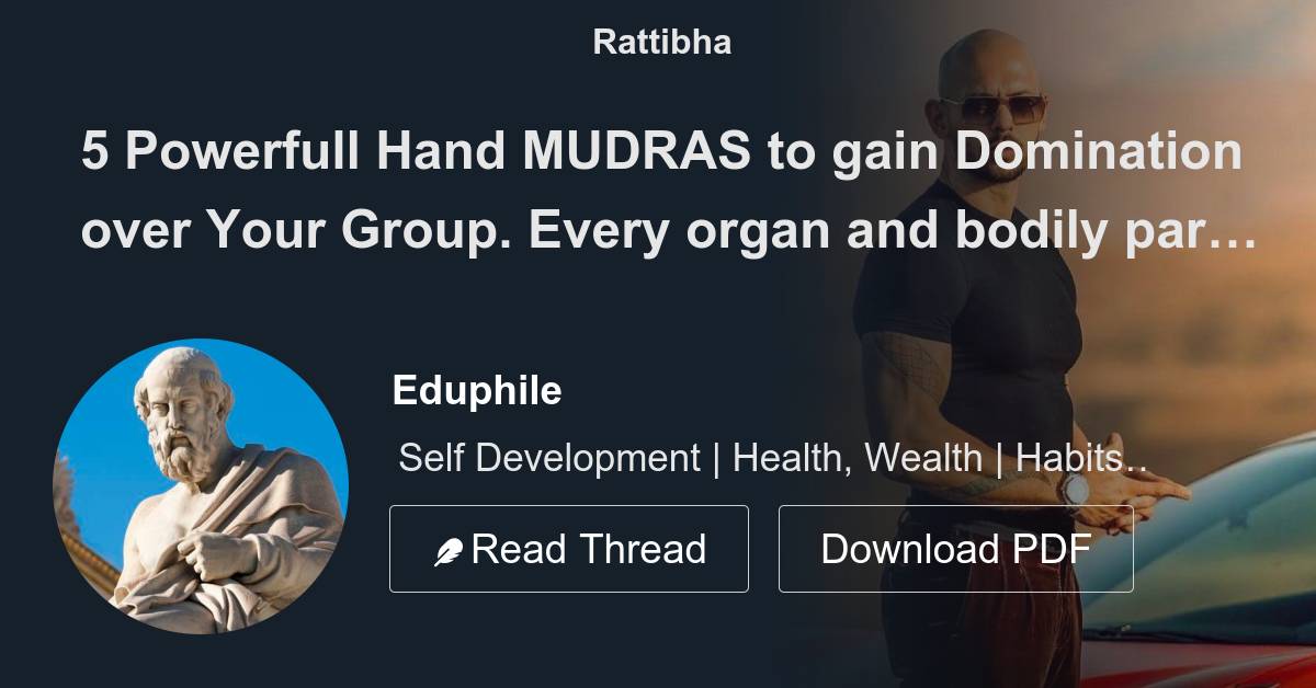 5 Powerfull Hand MUDRAS to gain Domination over Your Group. - المسلسل ...
