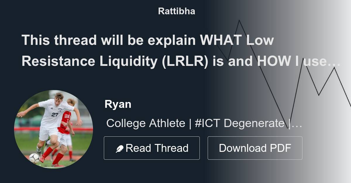 This thread will be explain WHAT Low Resistance Liquidity (LRLR) is and ...