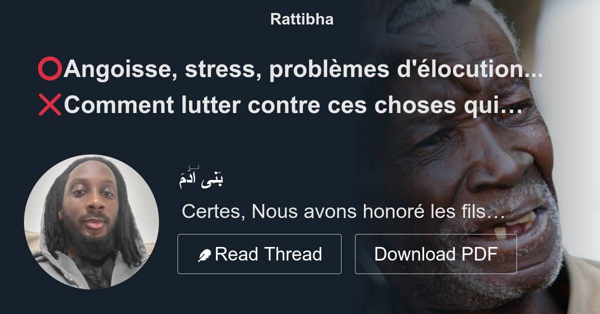 ⭕Angoisse, stress, problèmes d'élocution... Comment lutter contre ces ...