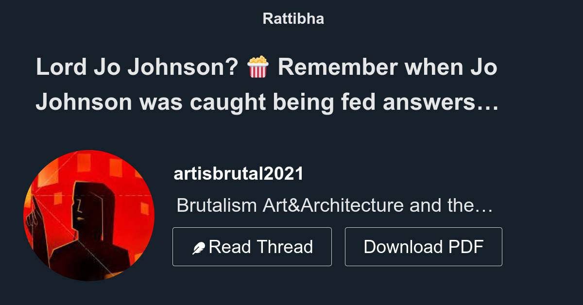 Lord Jo Johnson? 🍿 - المسلسل من artisbrutal2021 @artisbrutal2021 - رتبها