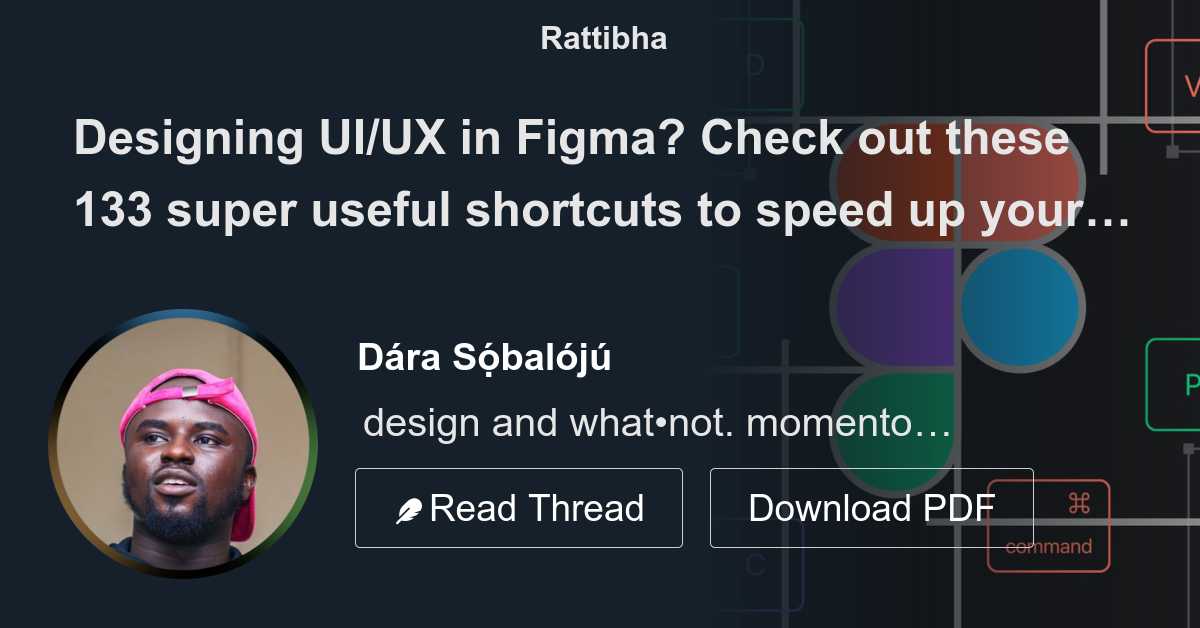 Designing UI/UX in Figma? Check out these 133 super useful shortcuts to ...